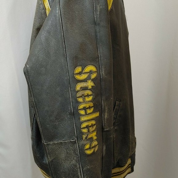 NFL | Jackets & Coats | Vintage Pittsburg Steelers Official Nfl Mens ...